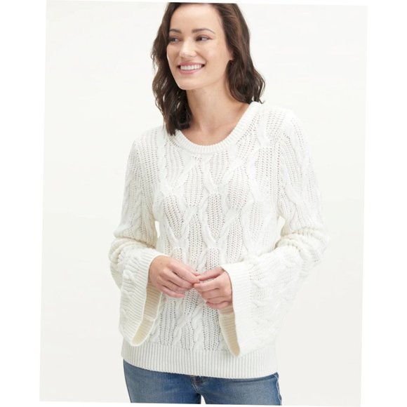 Splendid | Sweaters | Splendid Leona Cableknit Cottonblend Sweater ...
